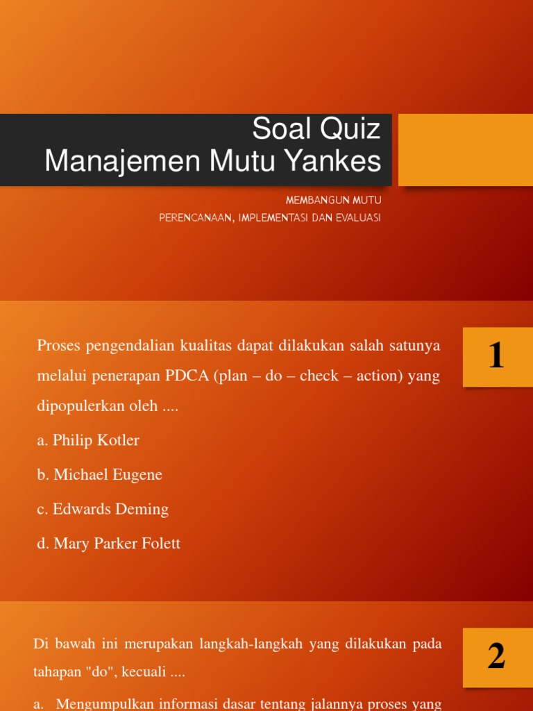Soal Quiz Kel 2 | PDF