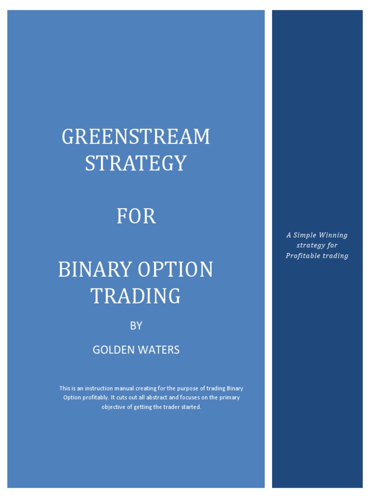 GreenStream Strategy For Binary Option | PDF | Financial Markets ...