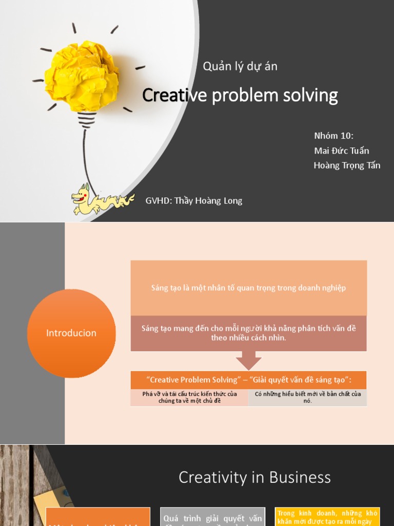 Creative Problem Solving | PDF