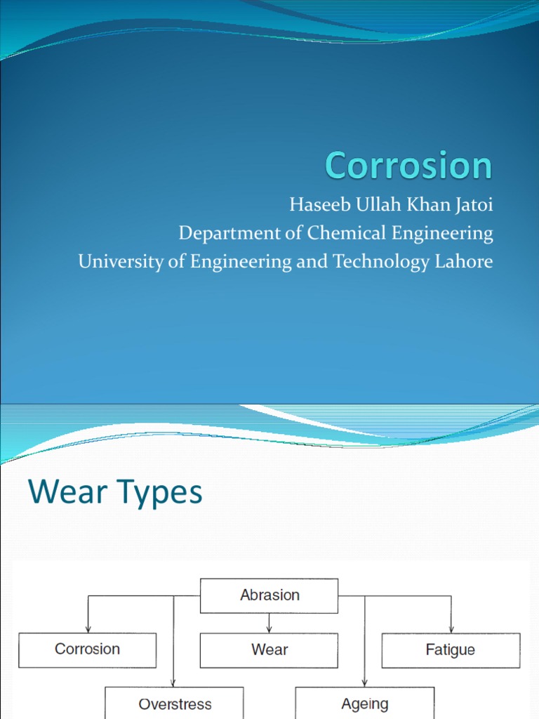 Corrosion and Its Types | PDF | Corrosion | Metals