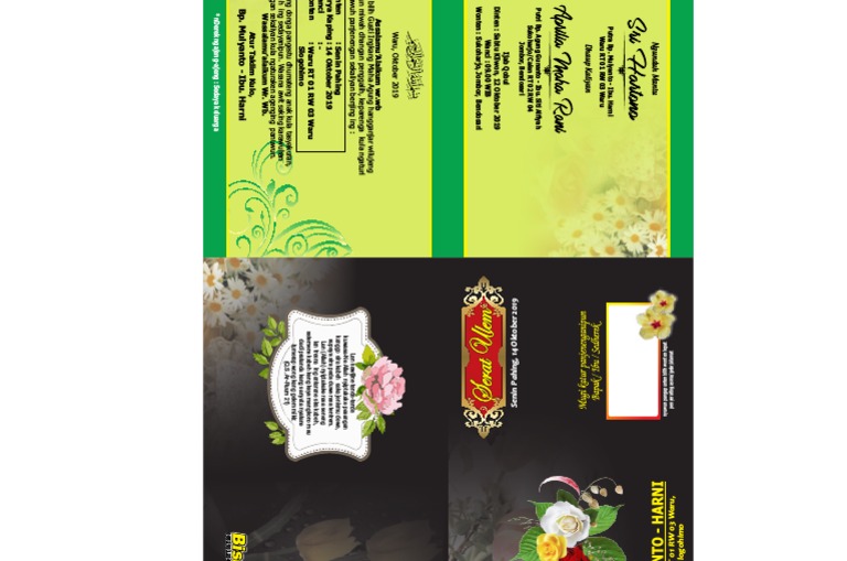 Contoh Ulem Ulem Ngunduh Mantu | PDF