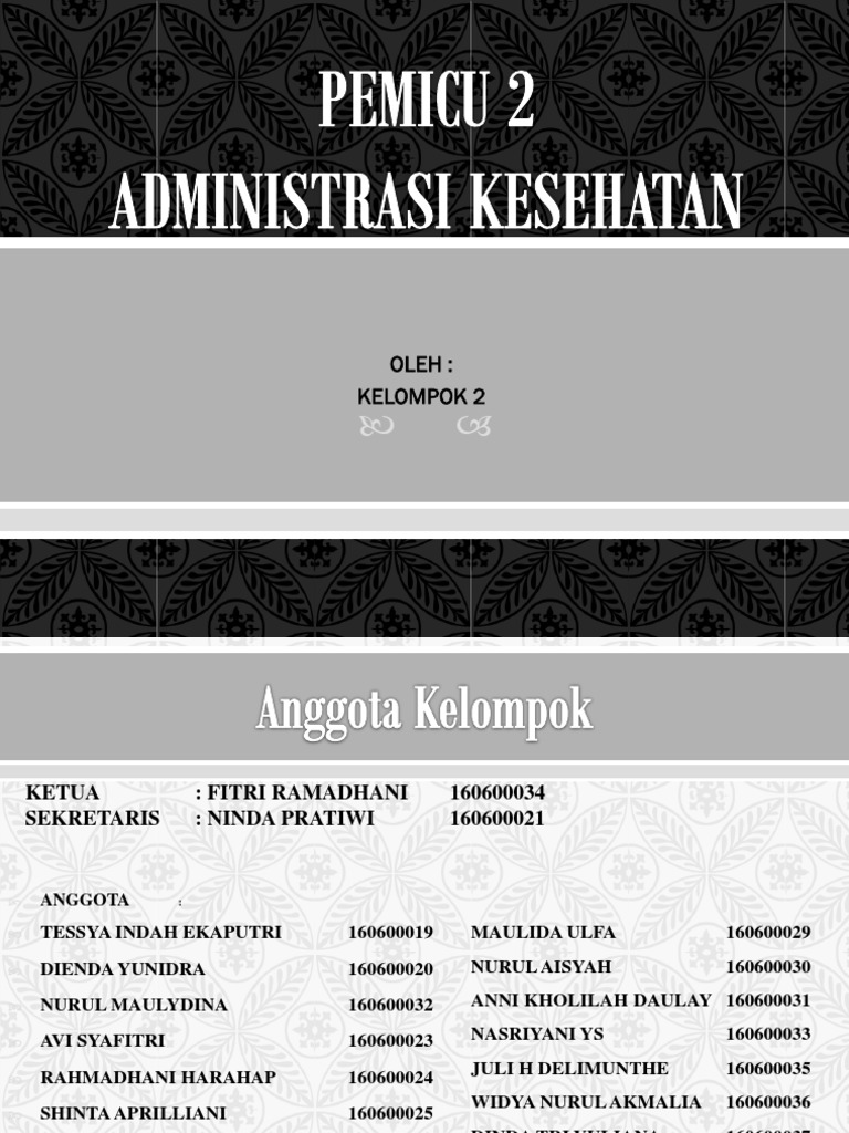 PEMICU 2 Blok 23 | PDF | Kesehatan Holistik