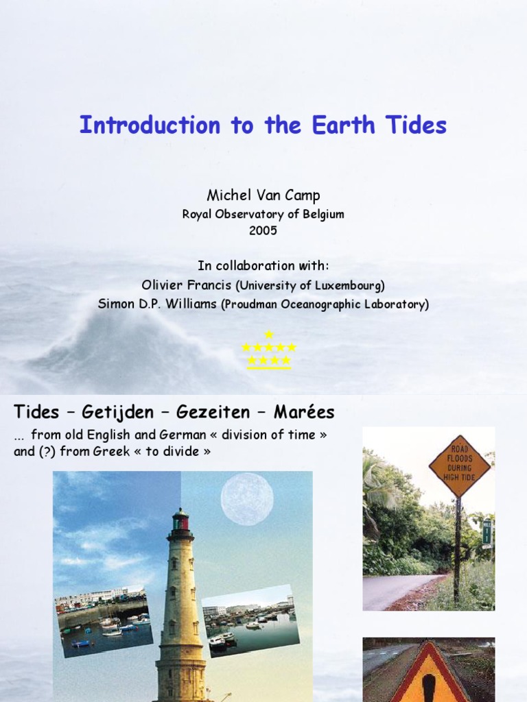 Introduction Tides | PDF | Tide | Orbital Inclination