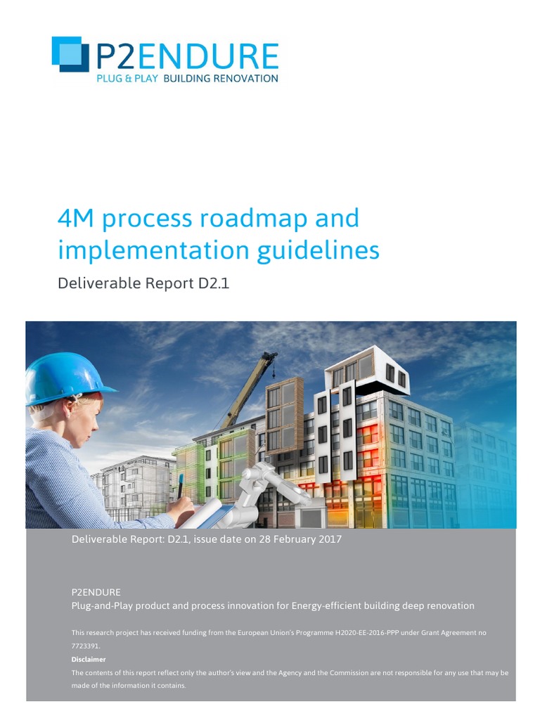 4M Process Roadmap and Implementation Guidelines: Deliverable Report D2 ...