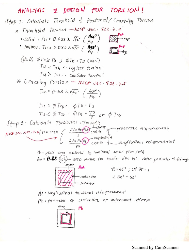 Design For Torsion | PDF