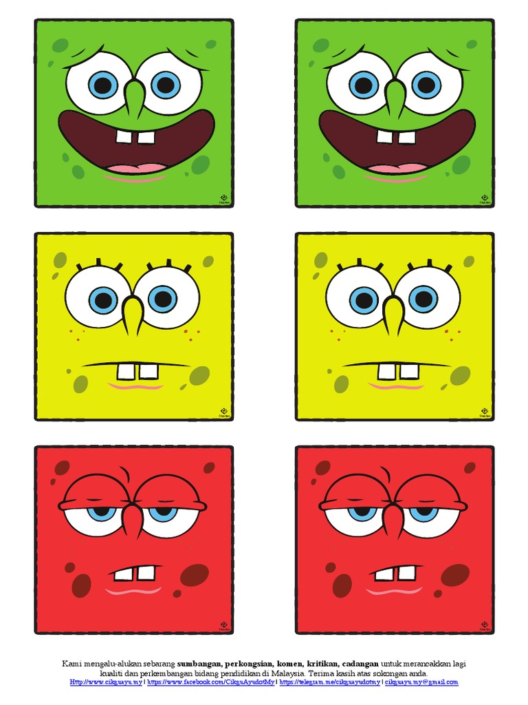 Traffic Light Sponge Bob PDF | PDF