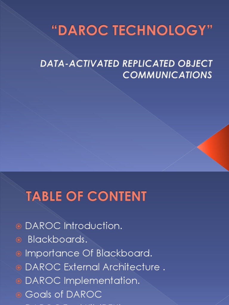 DAROC: A Guide for Developers | PDF | Source Code | Software Development