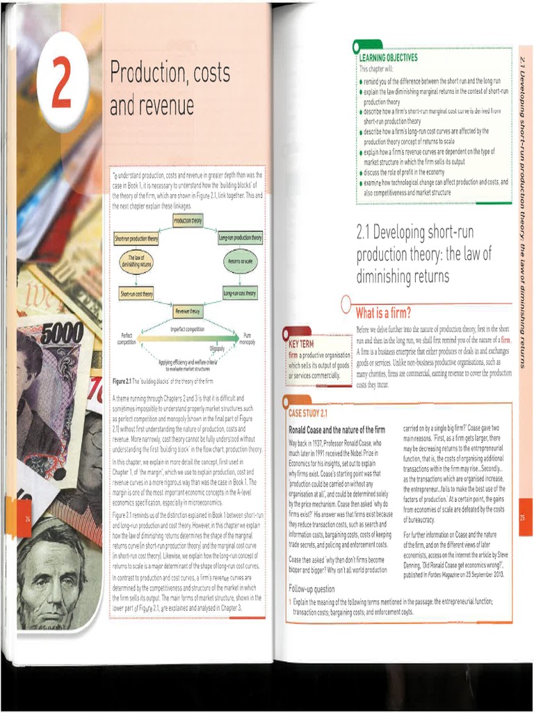 A Level Economics Year 2 Chapter 2 | PDF