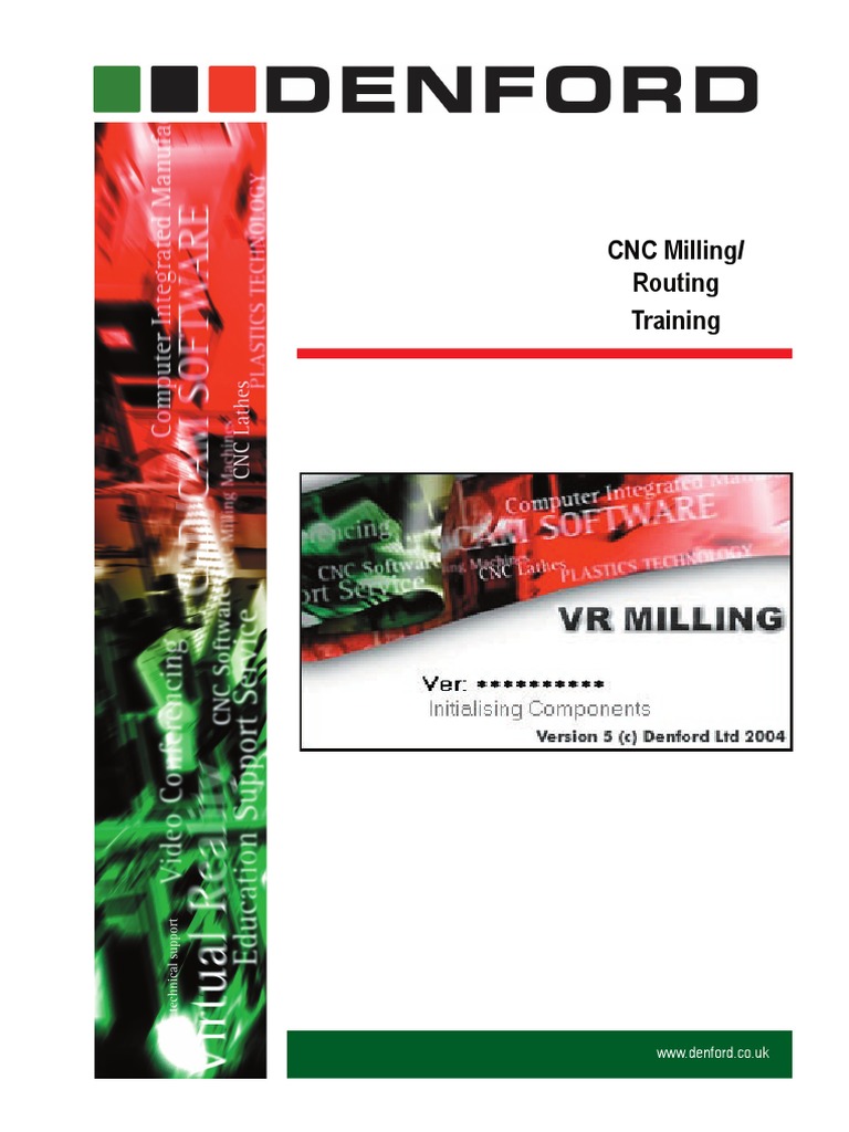 Page C1 CNC Milling / Routing Training Guide WWW - Denford.co - Uk ...
