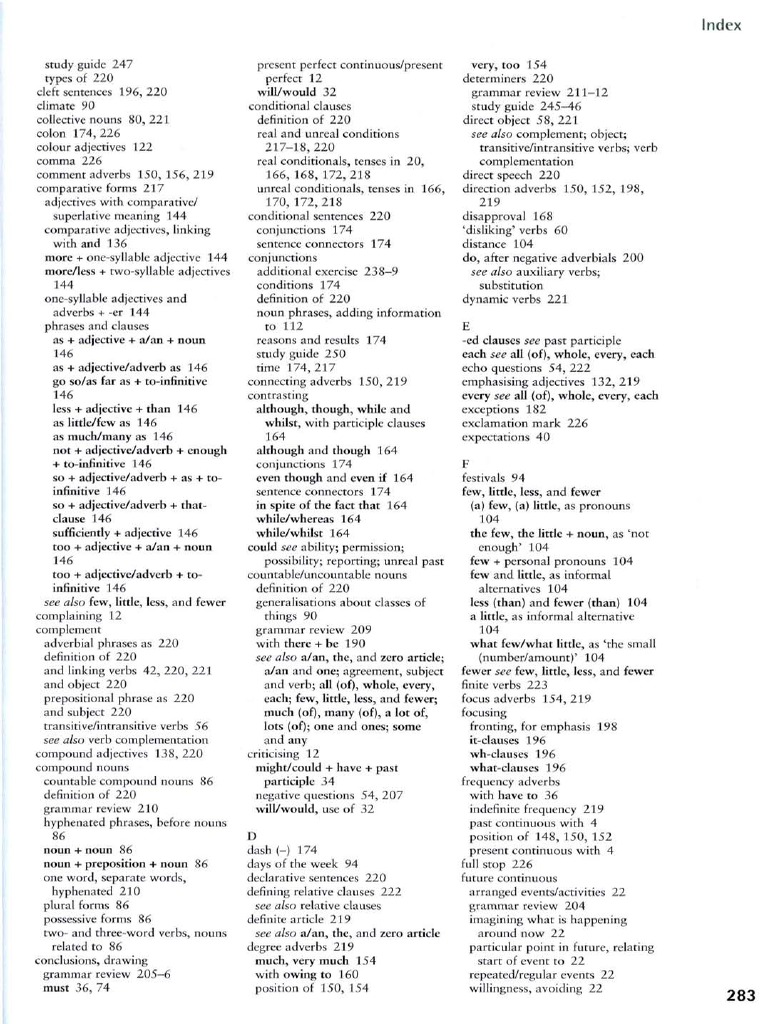 Advanced Grammar in Use With Answers 294 | PDF