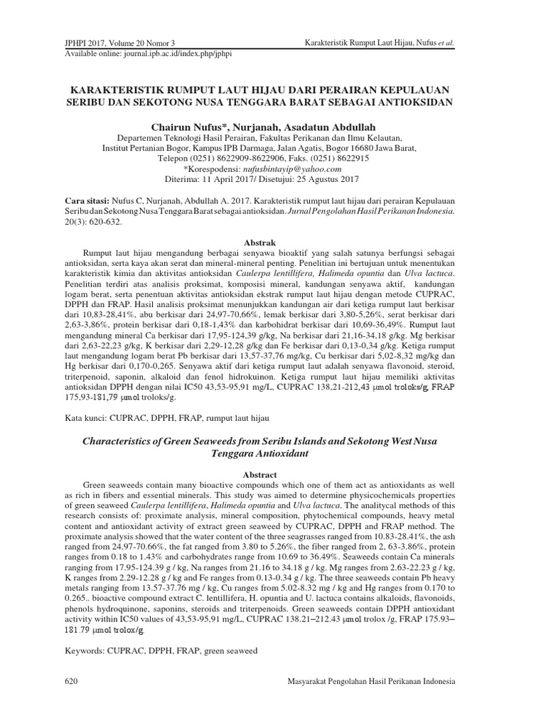 Jurnal Rumput Laut 2 | PDF