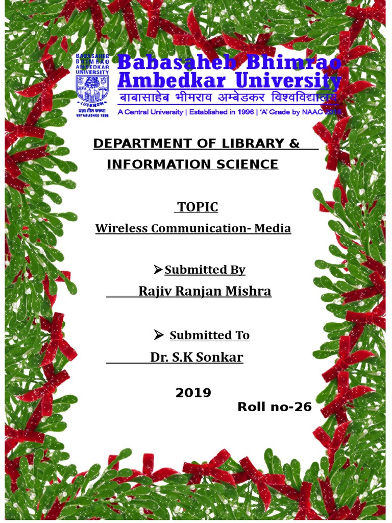 Topic: Department of Library & Information Science | PDF