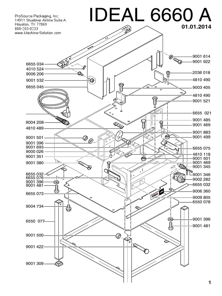 Triumph 6660 Parts List