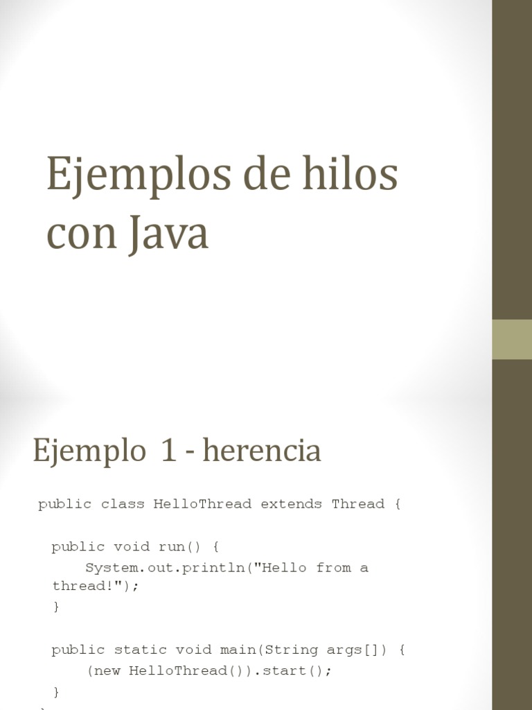 Hilos en JAVA | PDF | Estructura de datos de matriz | Ciencias de la ...