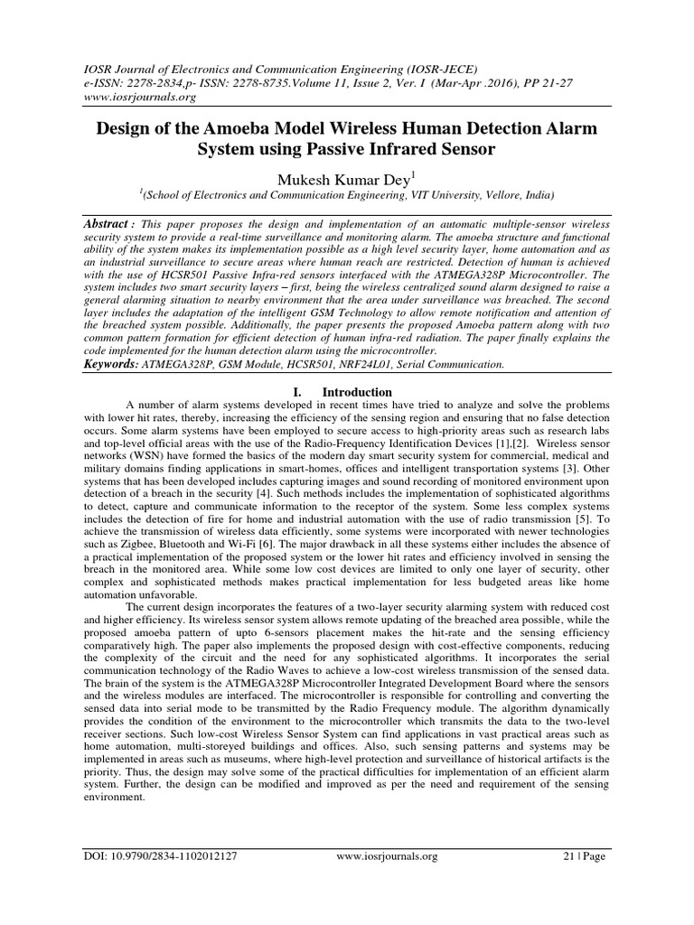 Ieee Project | PDF | Wireless Sensor Network | Radio