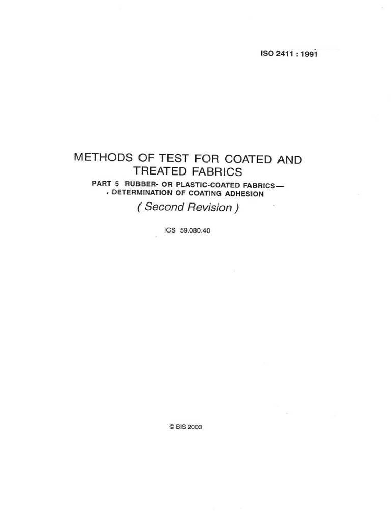 Iso 2411 | PDF