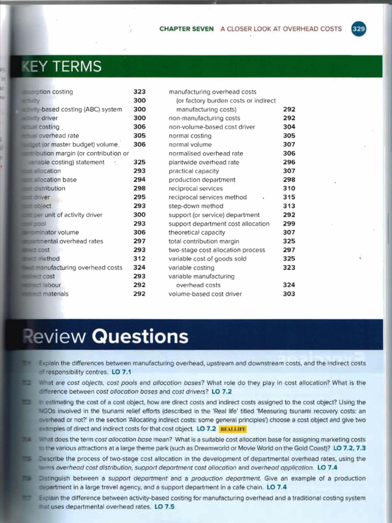 Tutorial Topic 6 Week 10 PDF | PDF | Cost | Management Accounting