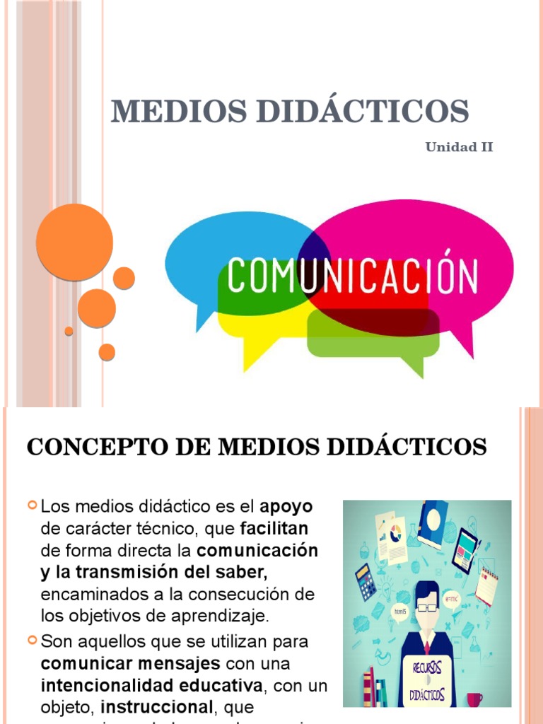 02 Medios Didacticos | PDF | Tecnología de información y comunicaciones ...
