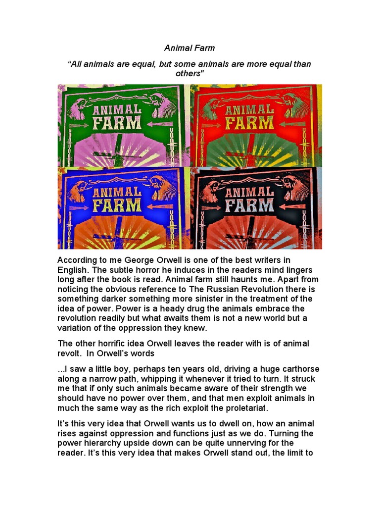 Animal Farm | PDF