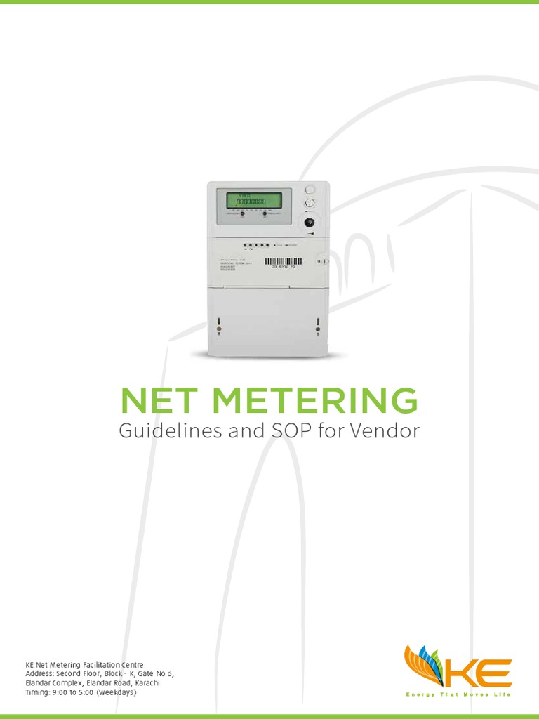Net Metering - Vendor Registration | PDF | Photovoltaic System ...