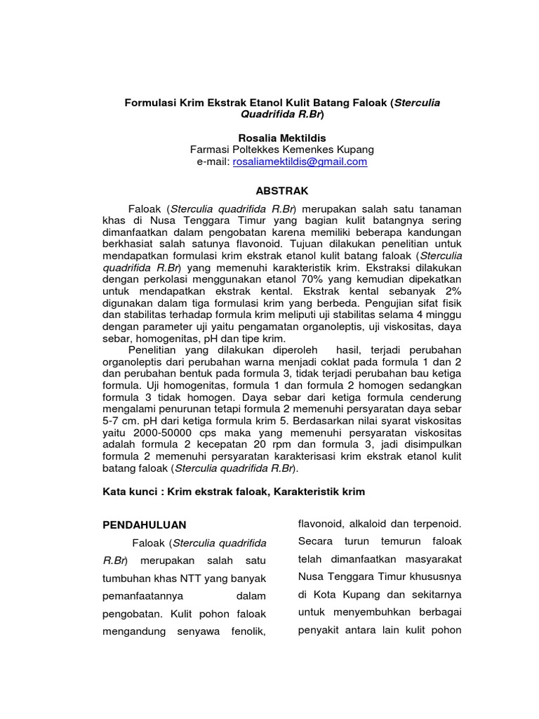 Formulasi Krim | PDF