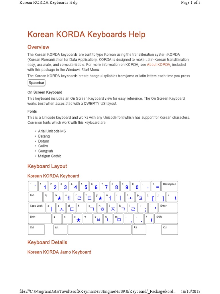 Korea Keyboard PDF | Download Free PDF | Computer Keyboard | Human–Computer Interaction