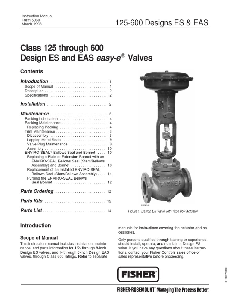 ES Series | PDF | Valve | Building Engineering