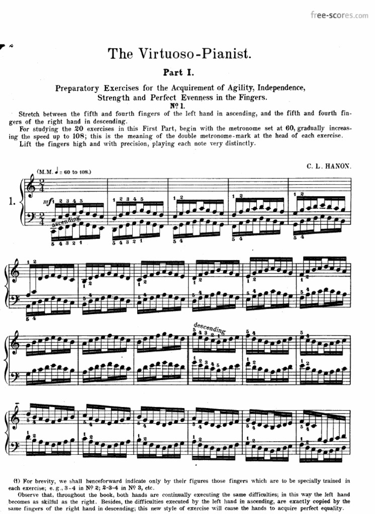 Hanon Completo | PDF