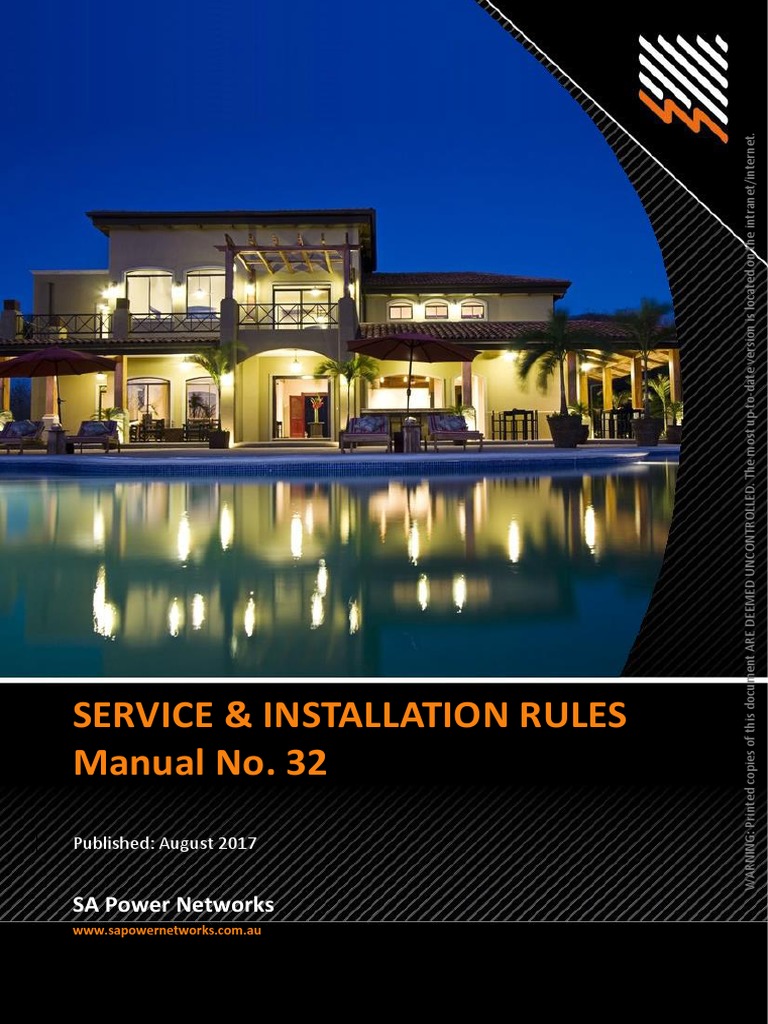 Service & Installation Rules PDF | PDF | Mains Electricity | Electrical ...