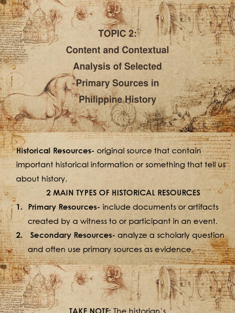 Topic 2 History | PDF