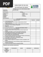 Panel Inspection Report Format | PDF | Power Supply | Fuse (Electrical)