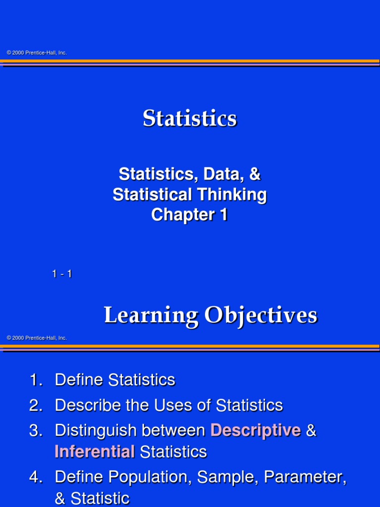 Statistics: Statistics, Data, & Statistical Thinking | Download Free PDF | Level Of Measurement ...