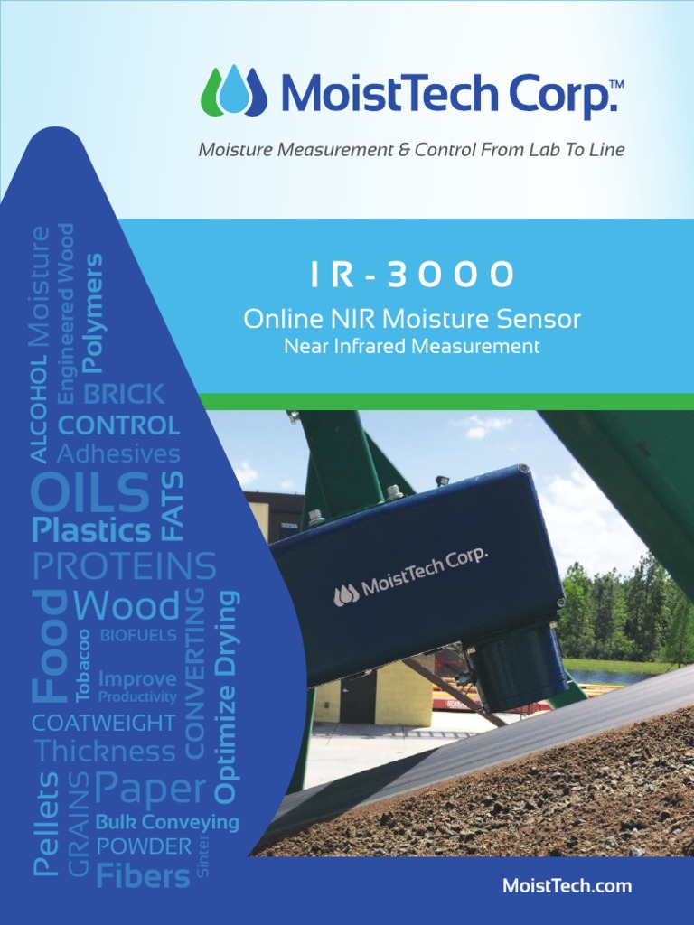 MoistTech IR3000 Online Brochure Compressed | PDF | Infrared | Sensor