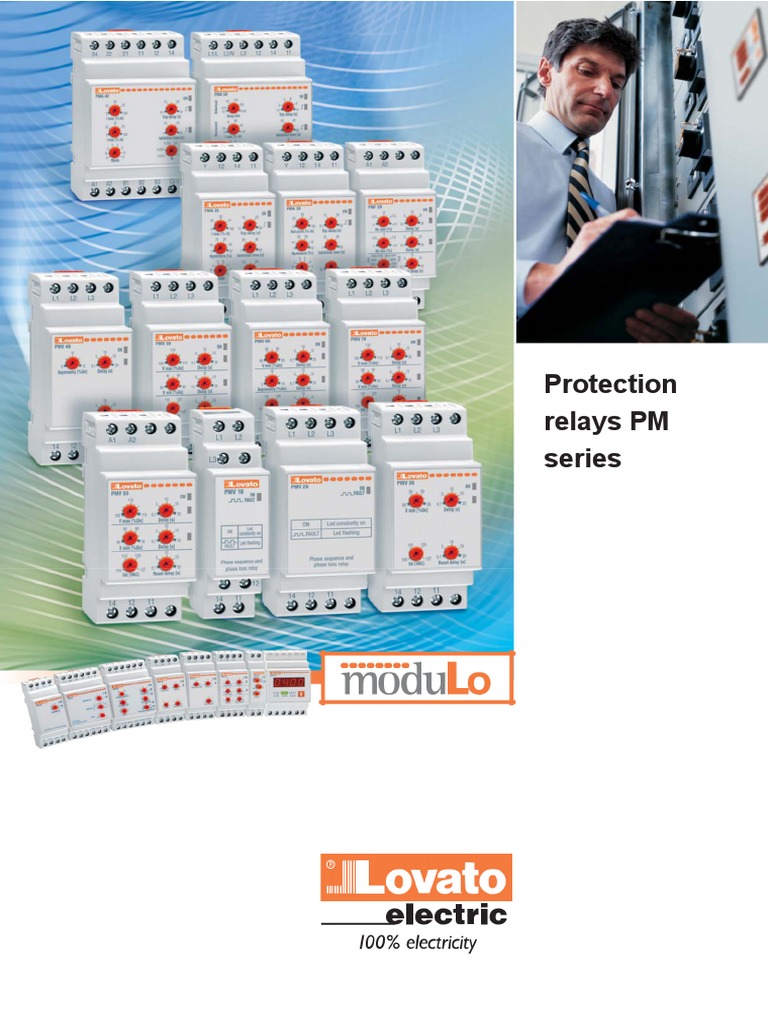 Lovato PM Catalogue | PDF | Relay | Alternating Current
