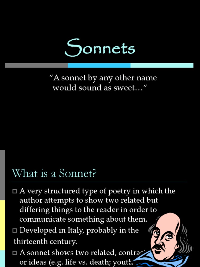 Sonnet Introduction | PDF | Sonnets | Phonaesthetics