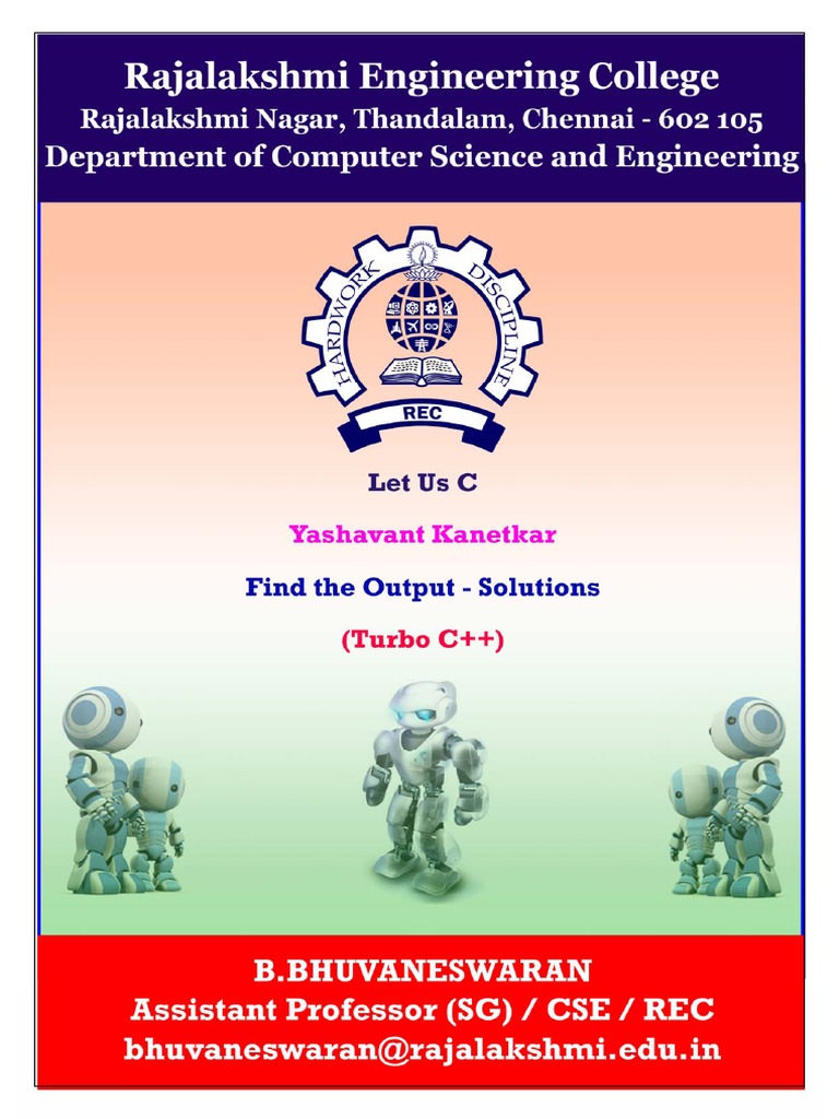 Let Us C Solutions Output | PDF | Programming Paradigms | Software Engineering
