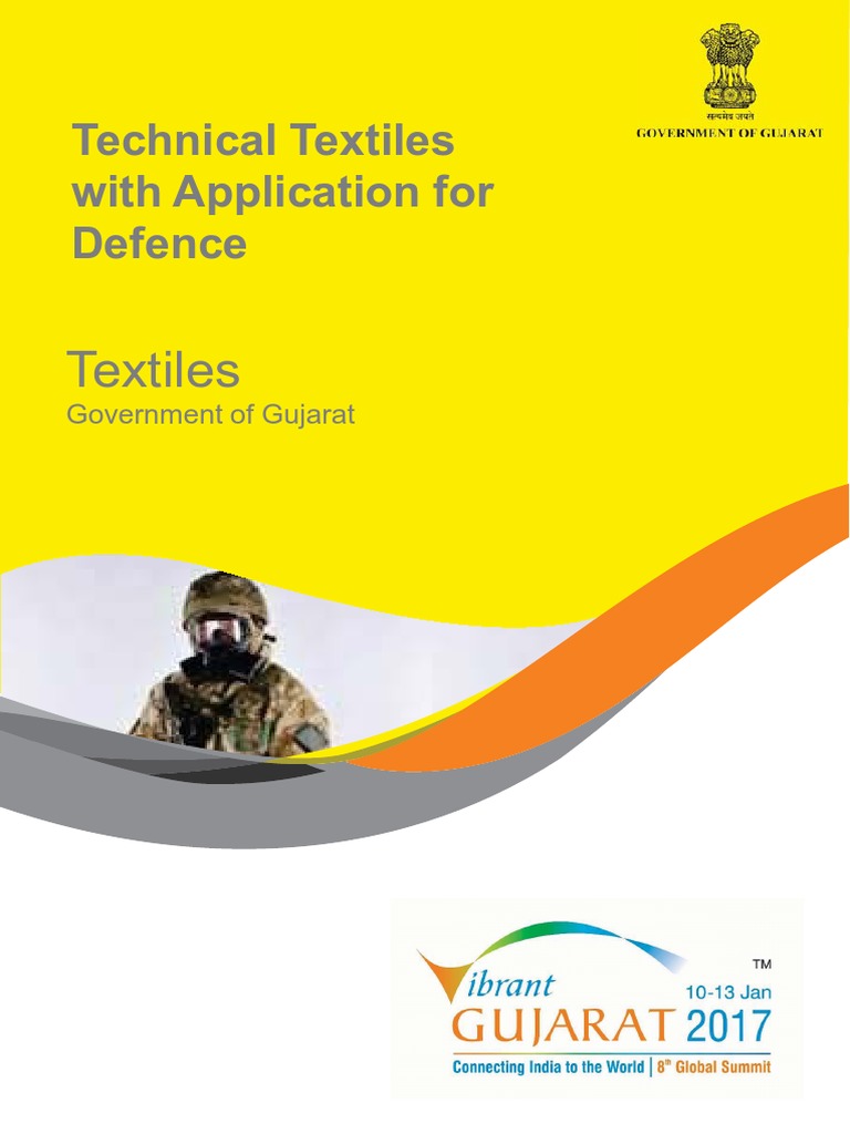Technical Textiles With Application For Defence | PDF | Yarn | Gujarat