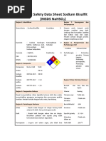 Material Safety Data Sheet (MSDS) H2SO4 | PDF