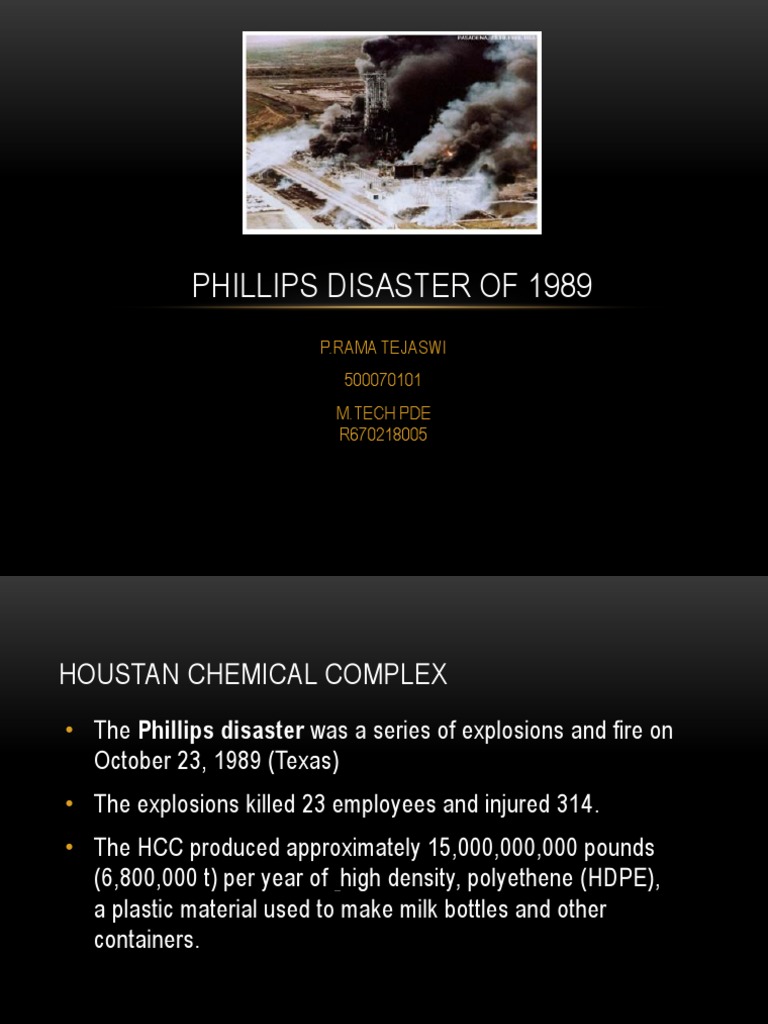 Phillips Disaster: 1989 Explosion Overview | PDF | Man Made Disasters ...