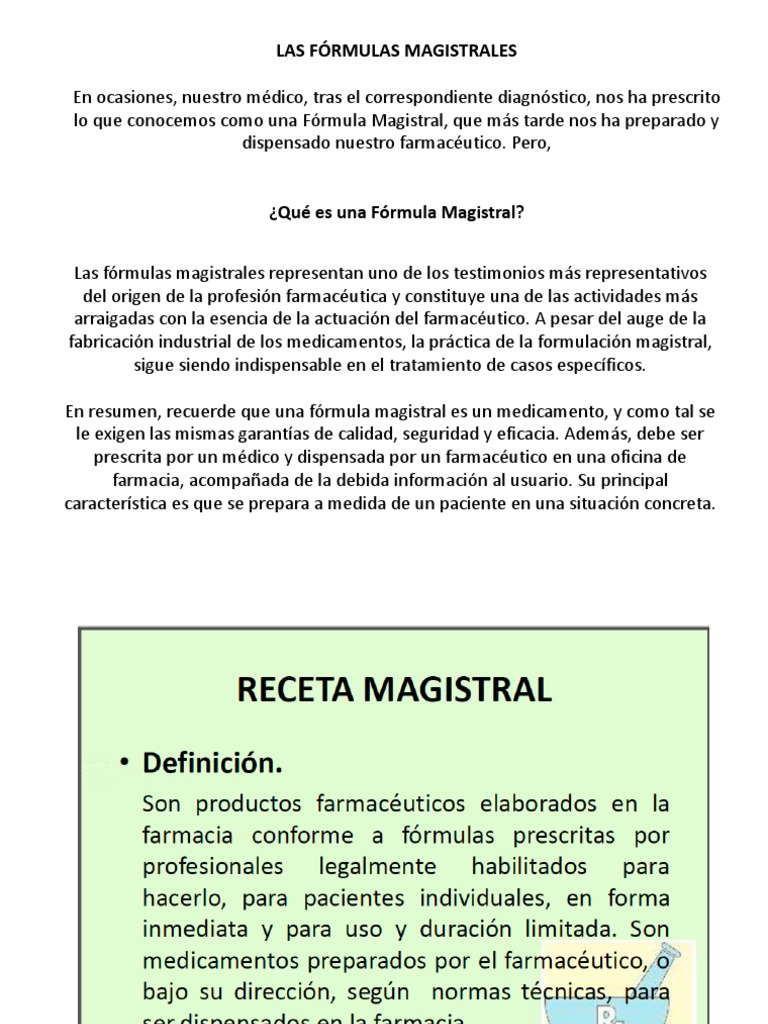 Recetario y Componentes | PDF | Farmacéutico | Medicamentos con receta
