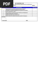 Daily Mill Machine Inspection Checklist | PDF | Manufactured Goods ...