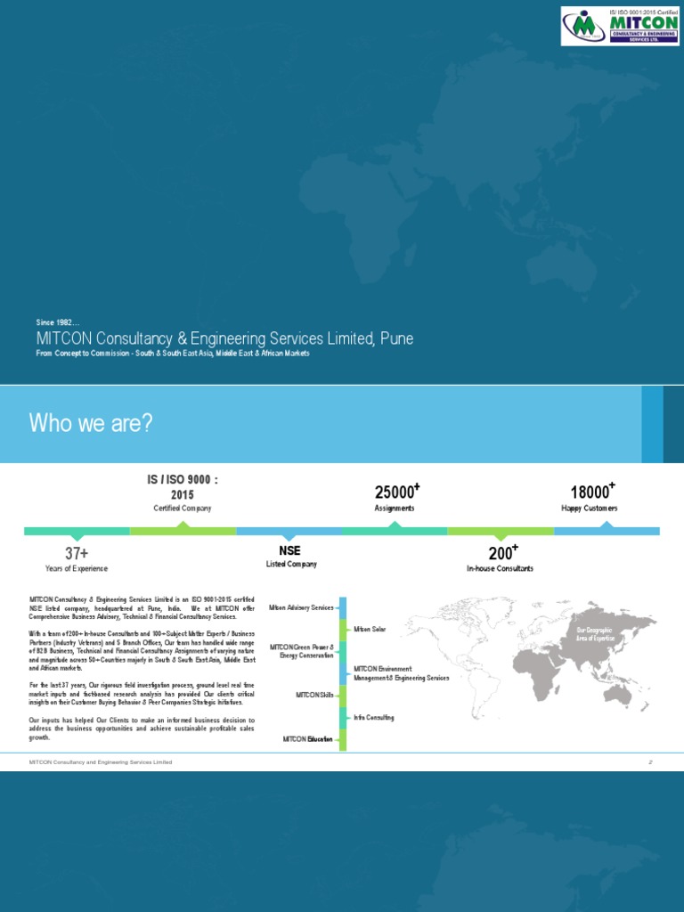 MITCON Skills and Consultancy Overview | PDF | Consultant | New Product ...