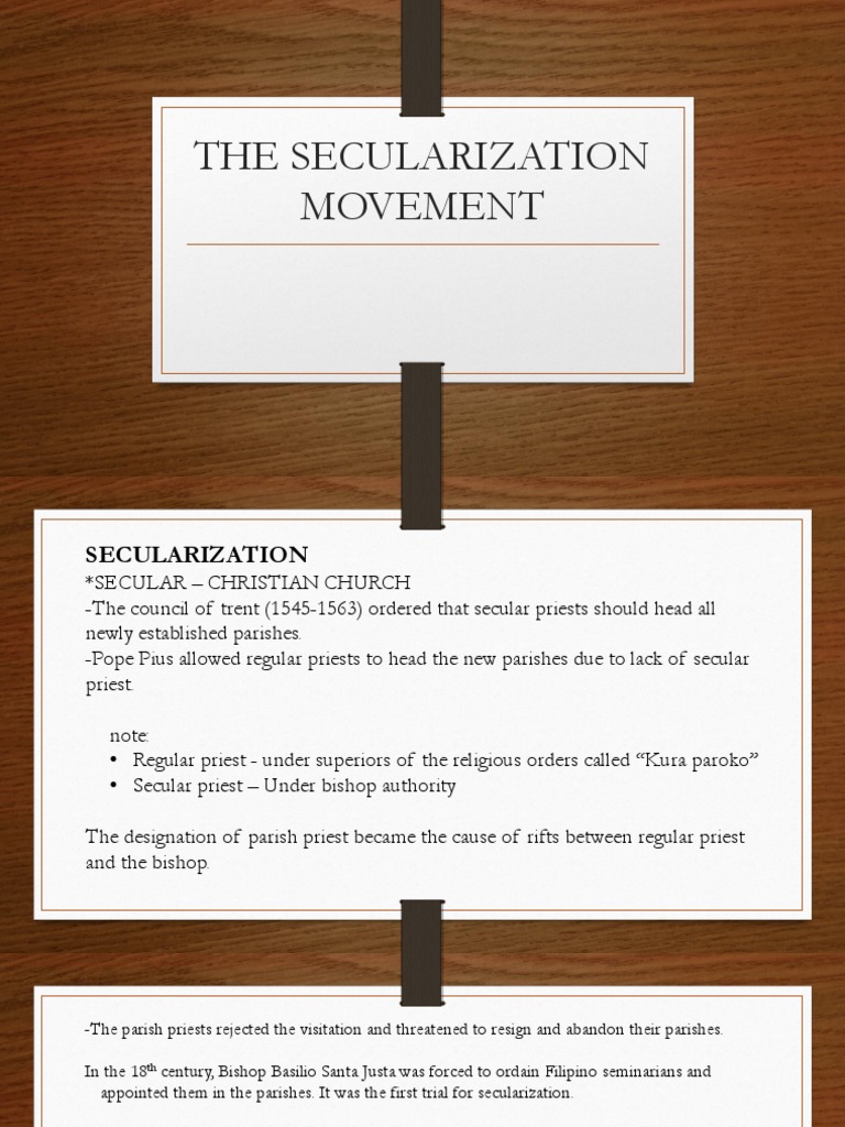 The Secularization | PDF | Philippines