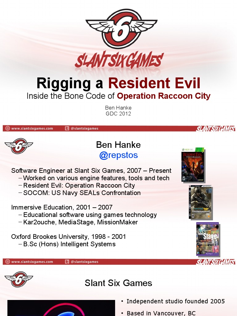 Hanke Ben RiggingResidentEvil PDF | PDF | Rotation | Parsing