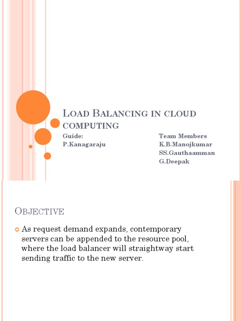 Final | PDF | Load Balancing (Computing) | Cloud Computing