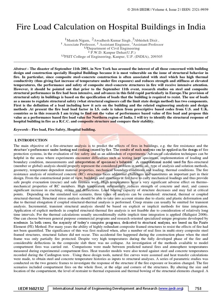 Fire Load Material PDF | PDF | Deformation (Engineering) | Building ...