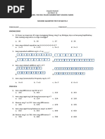 Learning Activity Sheets in Math Quarter 2 Week 2 | PDF