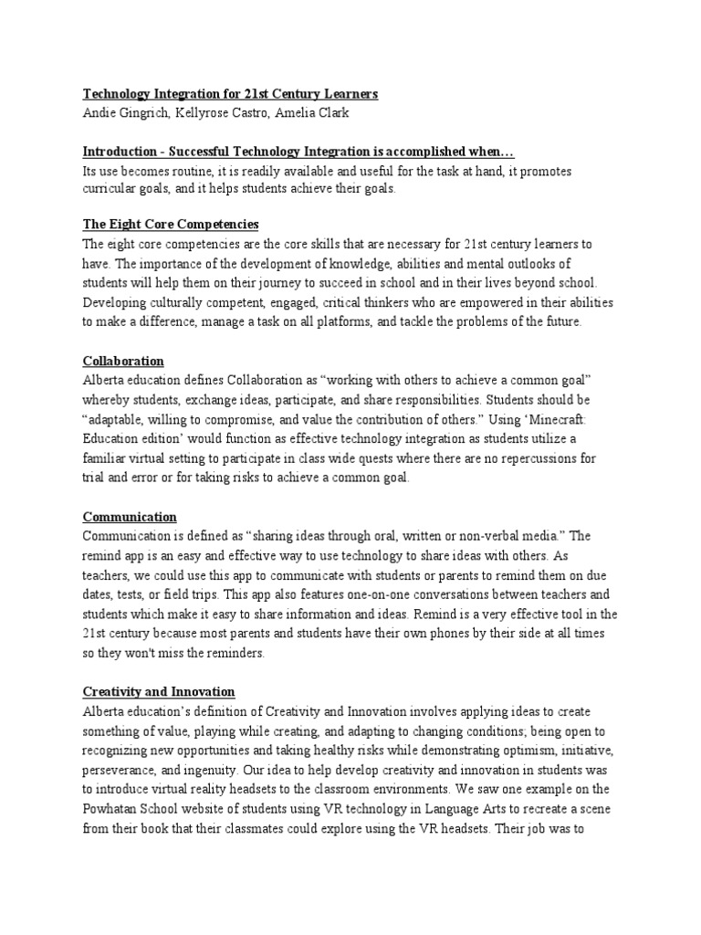 3508 Speaker Notes | PDF | Virtual Reality | Critical Thinking