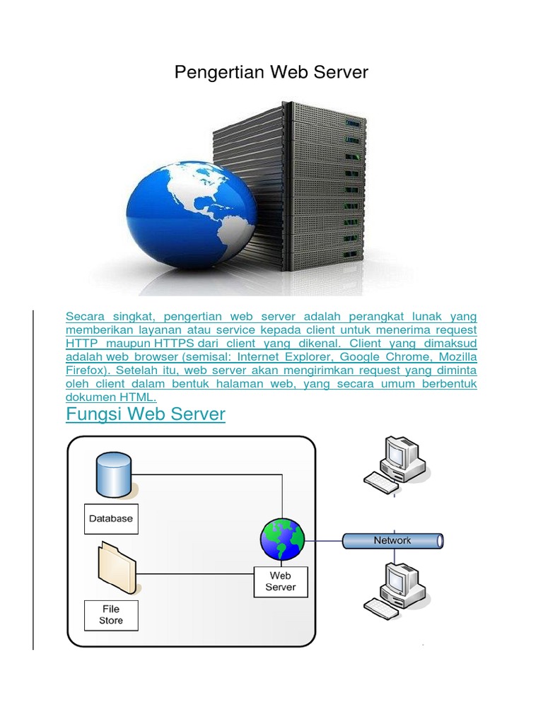 Pengertian Web Server | PDF