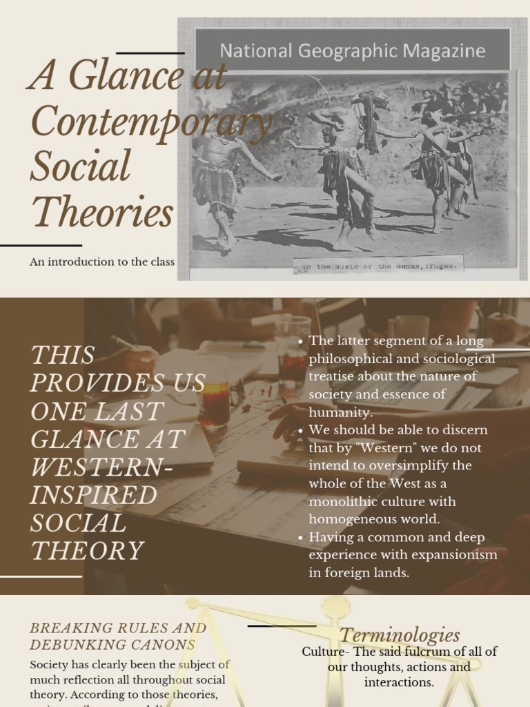 Overview of Contemporary Social Theories | PDF